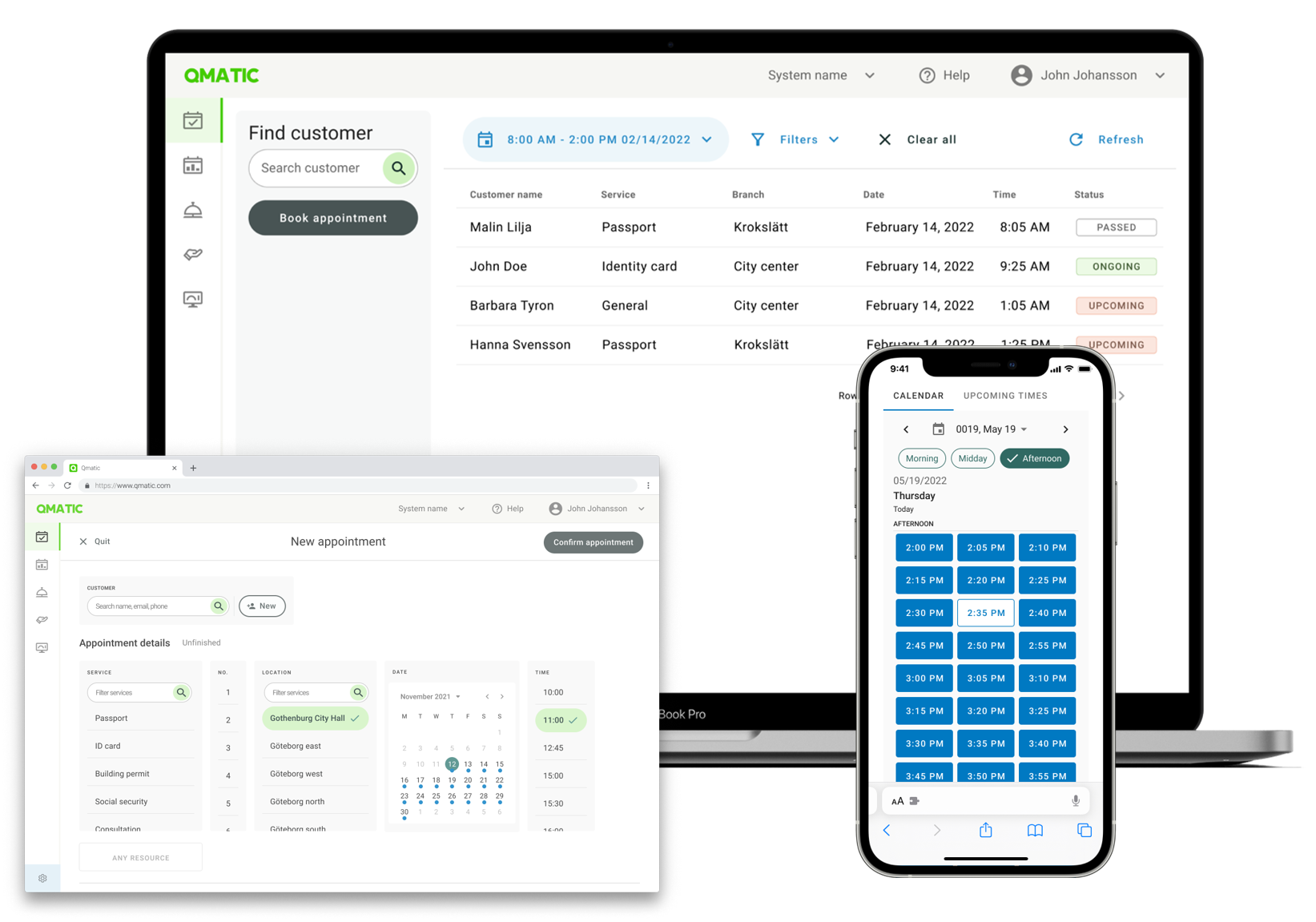 Compare Qmatic and Qless